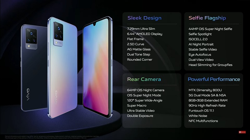 Resmi di Indonesia, ini harga dan spesifikasi vivo V21 5G